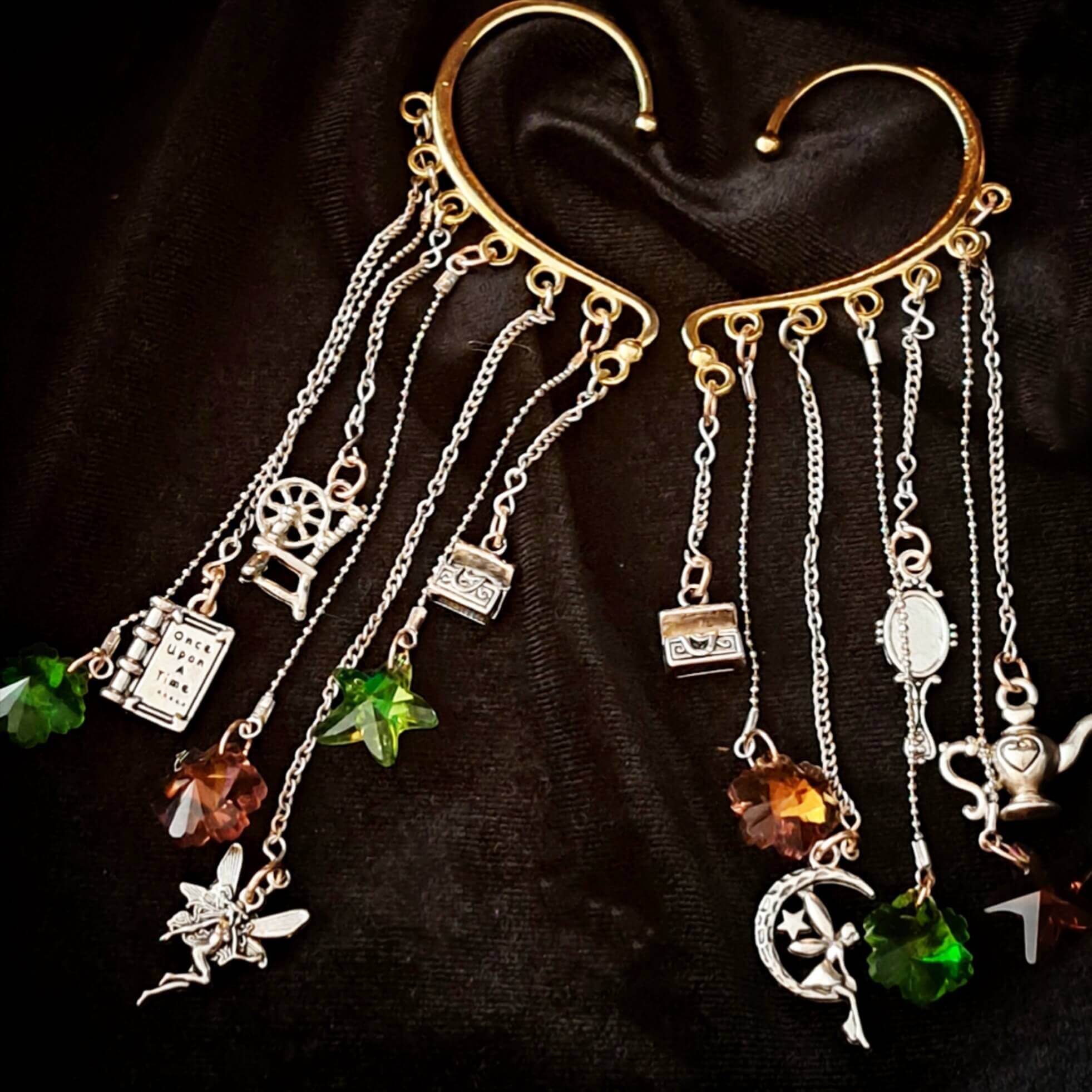 Long Dangling Fantasy Ear Wraps